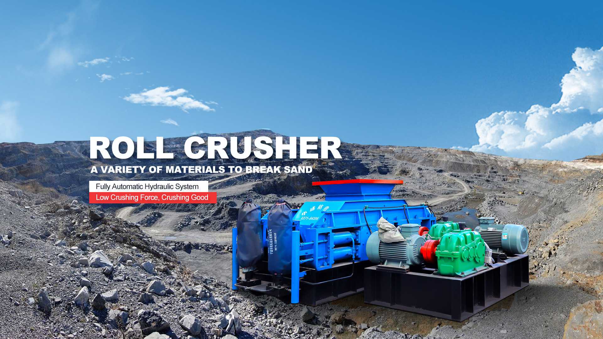 Roller sand making machine, River pebble sand making machine, Pebble ...