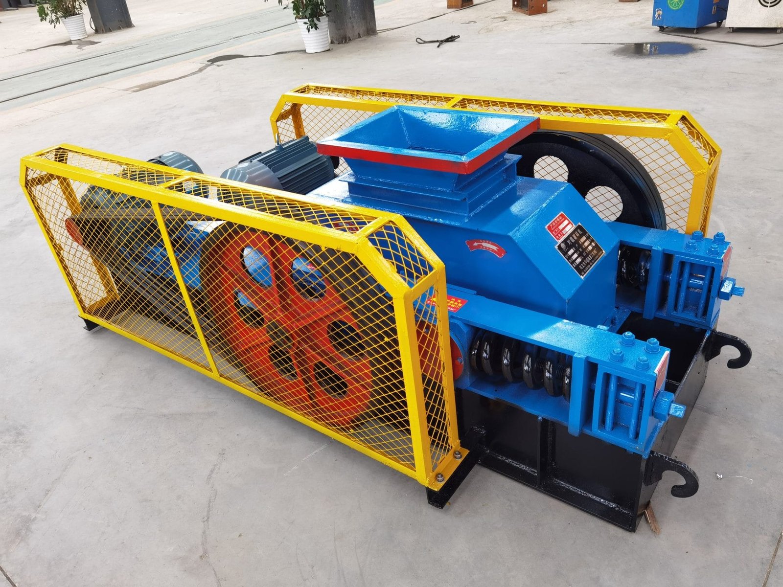 Hydraulic Double Roller Crusher - huashengming